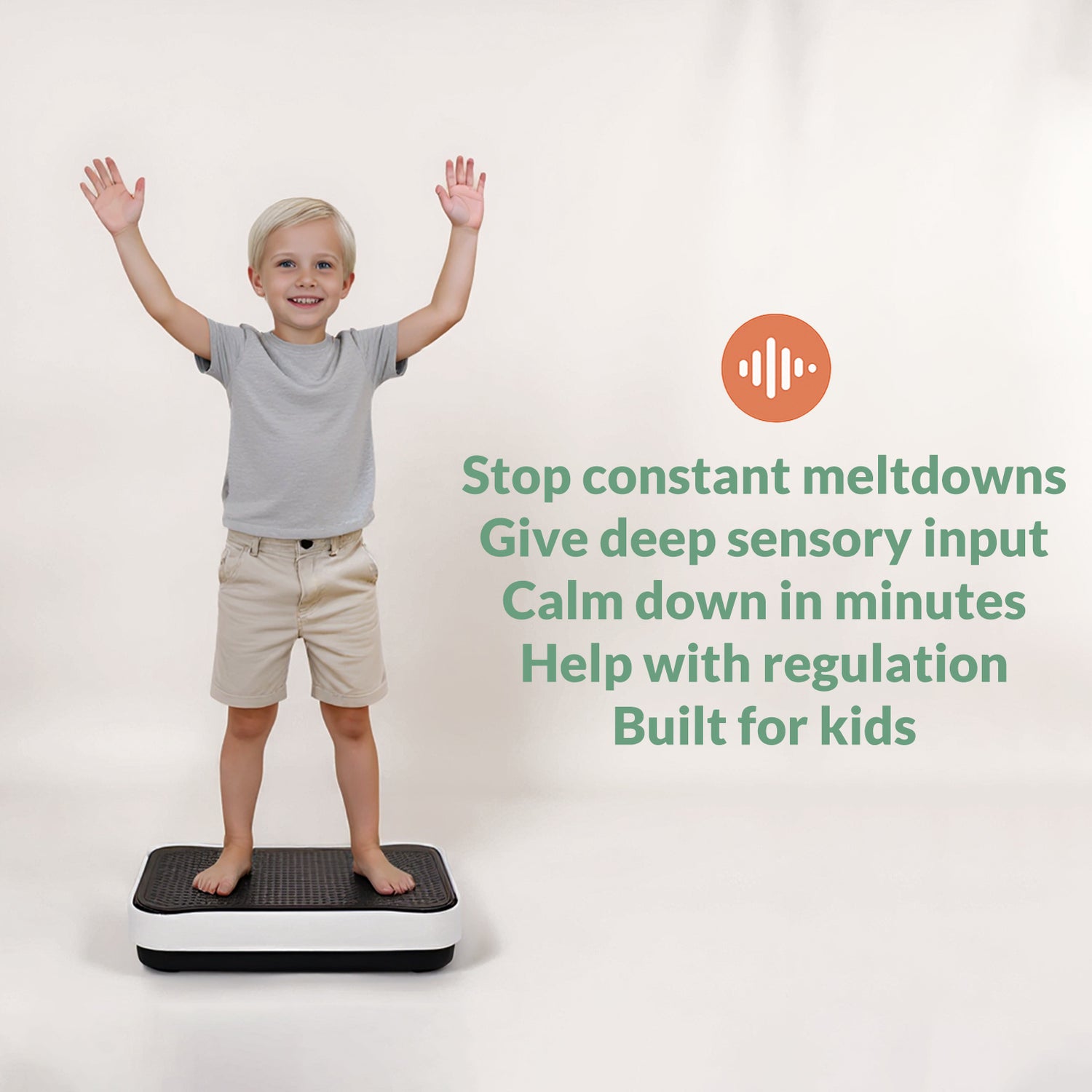 CalmPlate™ - #1 Vibration Plate for Kids with Sensory Needs
